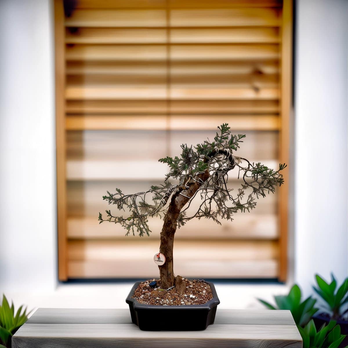 Junipero Pino azul - Santuario del Bonsai
